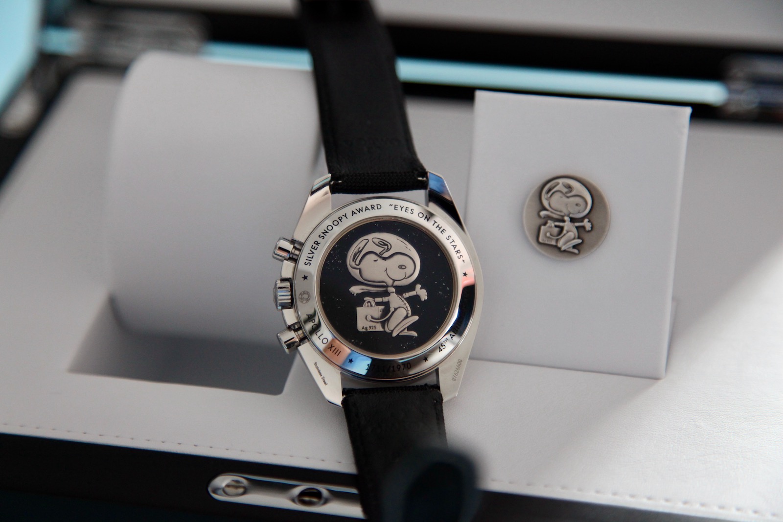 Hands-On: Omega Speedmaster Apollo 13 Silver Snoopy Award. All You Need ...