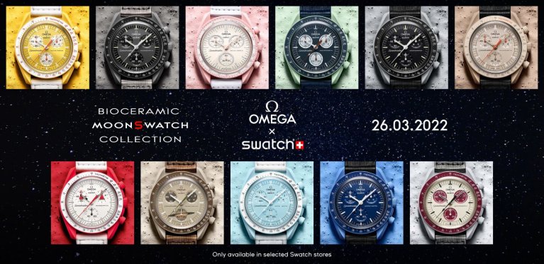 What You Need To Know About The OMEGA X SWATCH: BIOCERAMIC MOONSWATCH ...